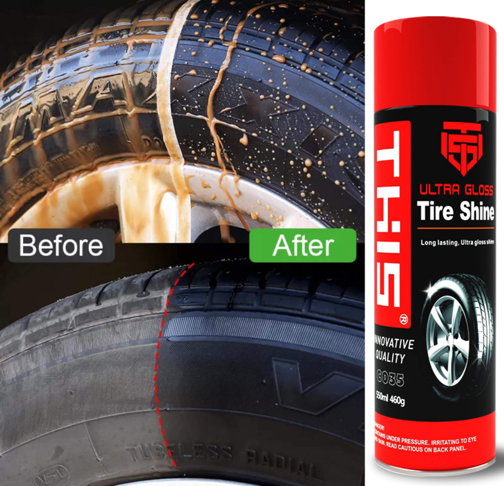 tire shine new - Comma